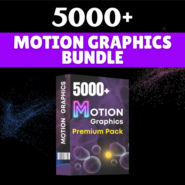 Free 5000+ Motion Graphics Bundle for Video Creators | Animated Assets ...