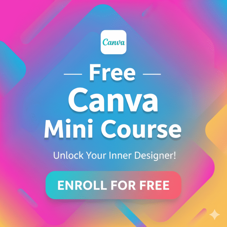 Free Canva Course | Design Stunning Digital Products Easily - Pixbundle