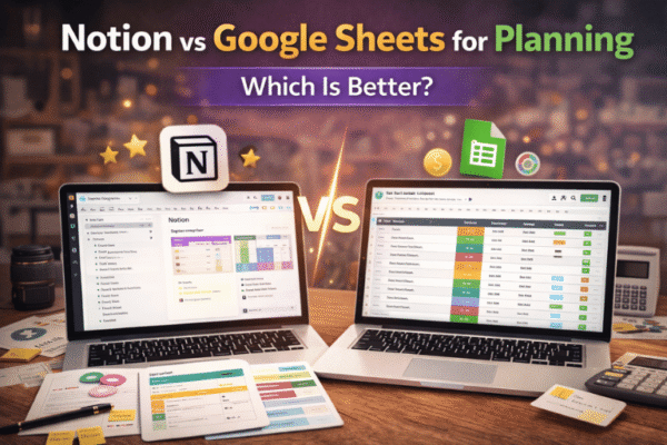 Notion vs Google Sheets for Planning: Features, Differences, and How to ...